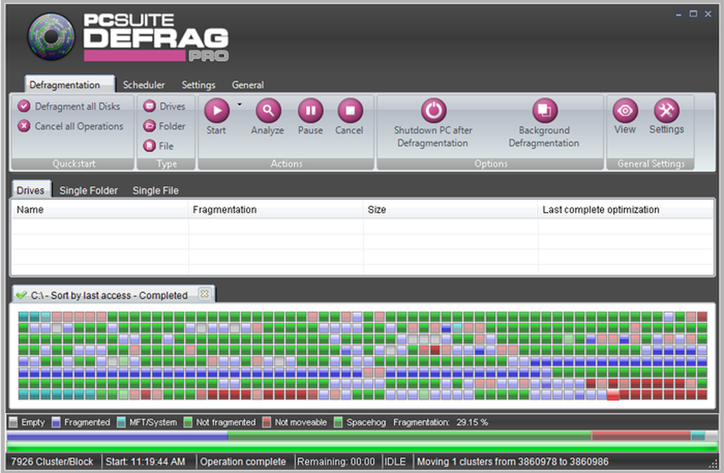 PCSuite Defrag - Download