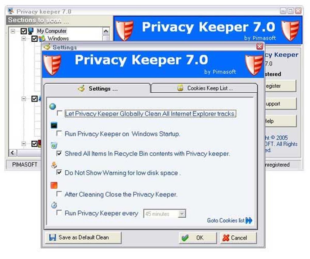 Privacy Keeper - Download