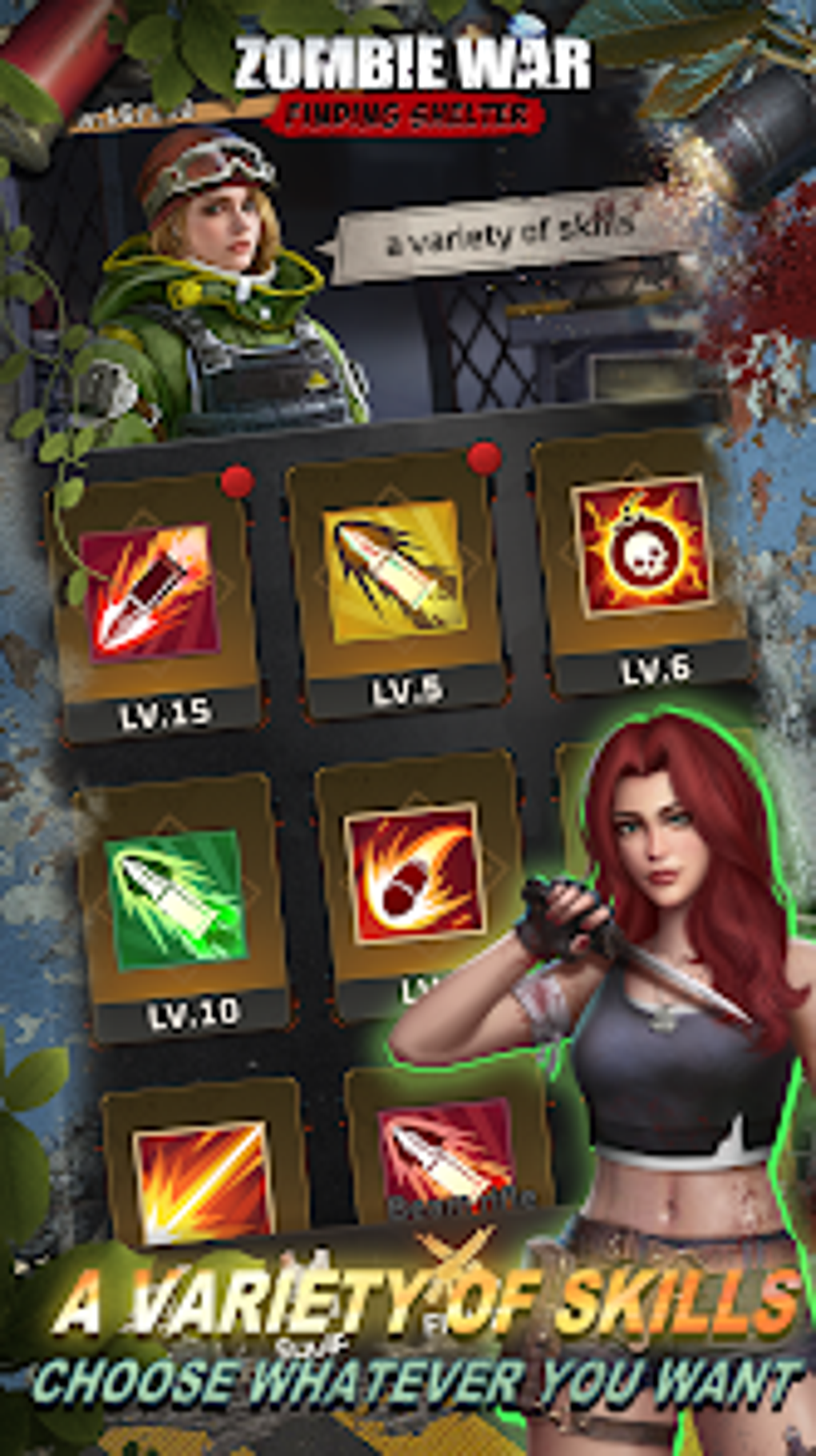 Android 용 Zombie War : Finding shelter - 다운로드