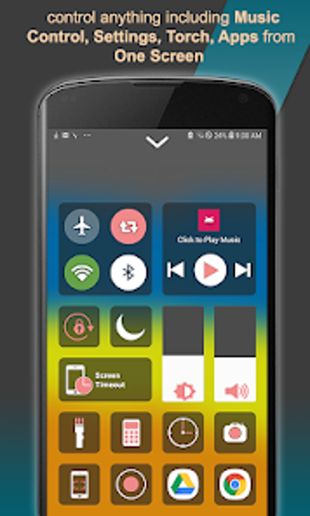 Android 용 control center ios 16 - 다운로드
