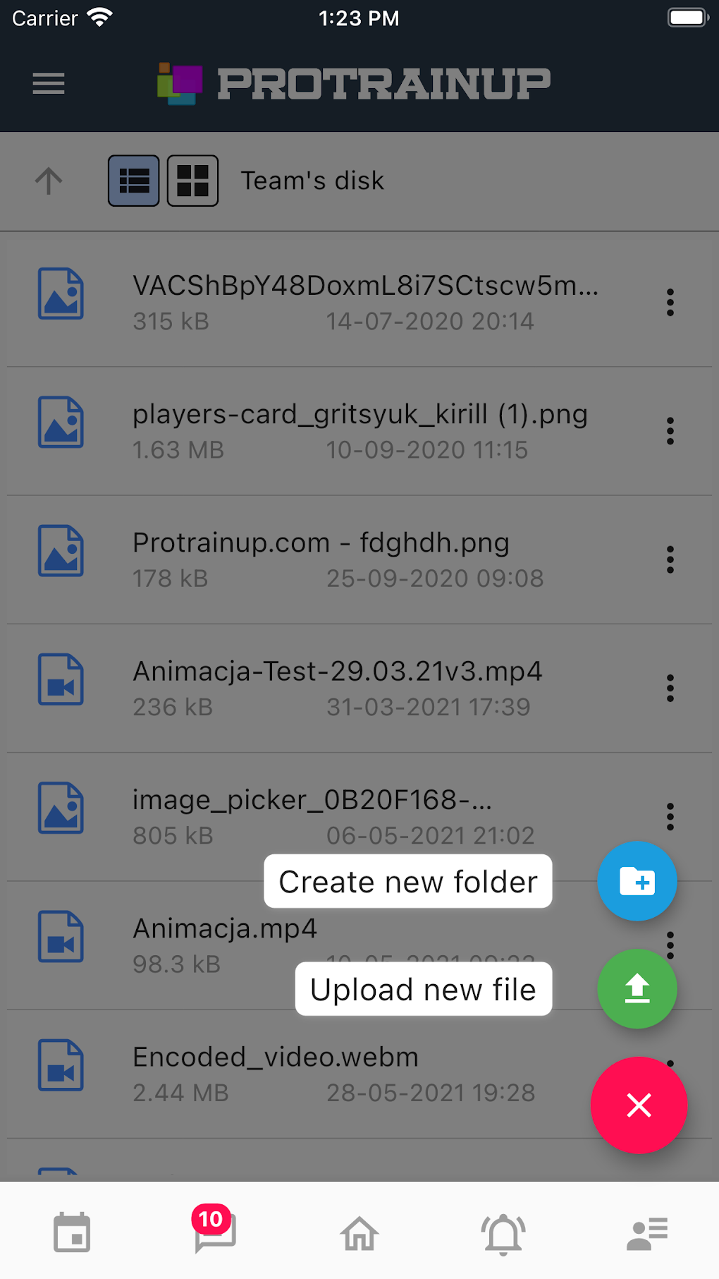 ProTrainUp para Android - Descargar