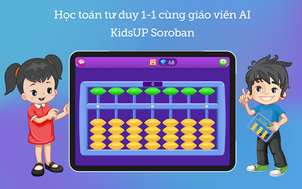 KidsUP Soroban - Toán tư duy APK สำหรับ Android - ดาวน์โหลด