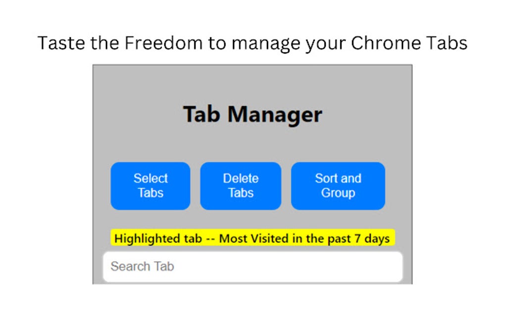Tab Organizer para Google Chrome - Extensión Descargar