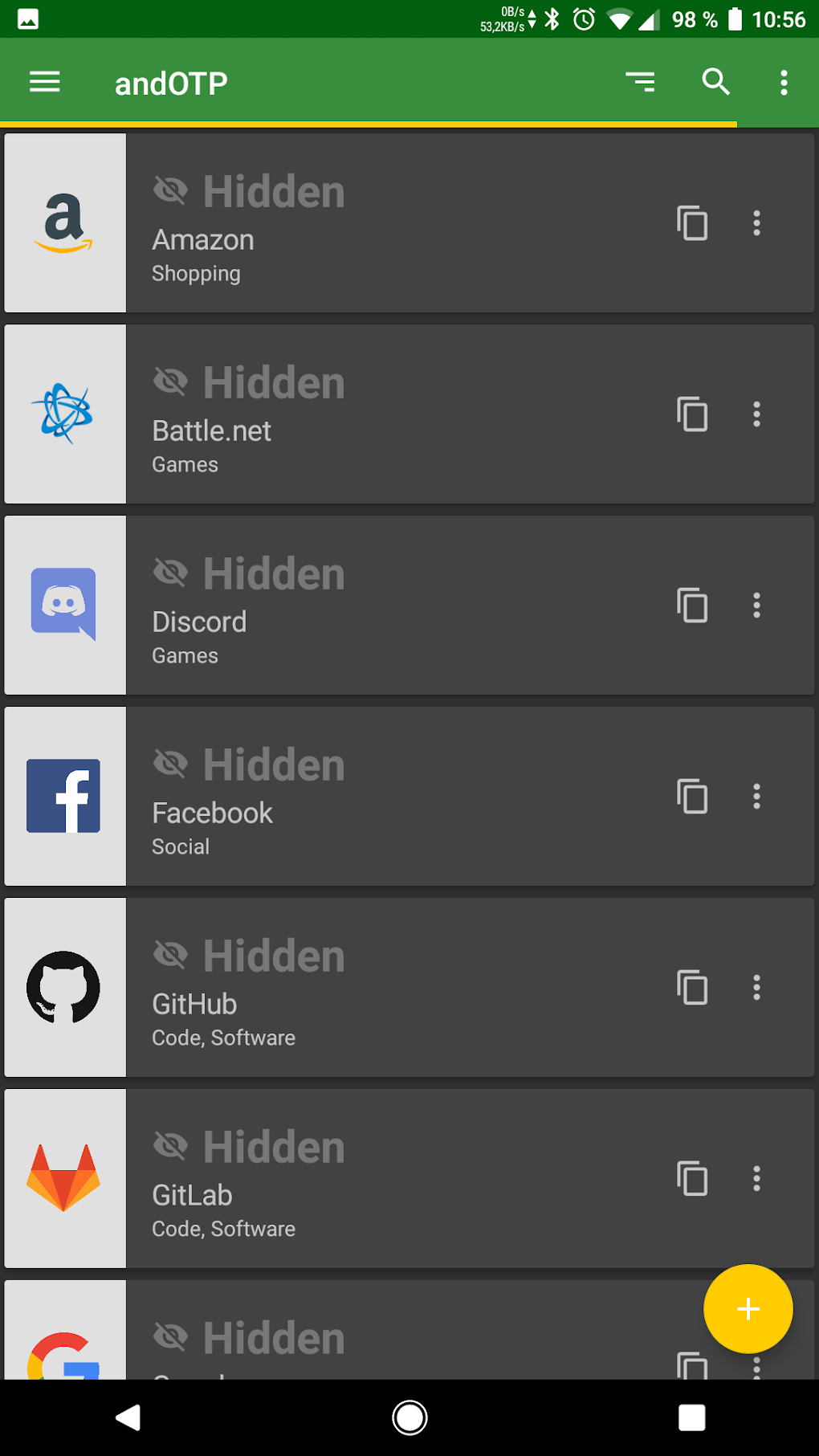 Andotp Otp Authenticator Apk For Android Download