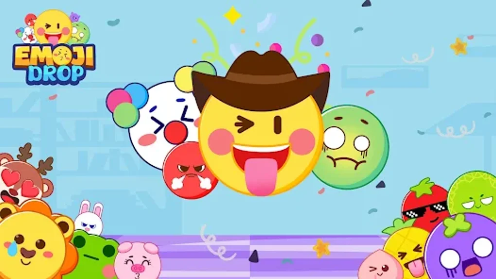 Emoji Drop: Merge n Pop for Android - 無料・ダウンロード