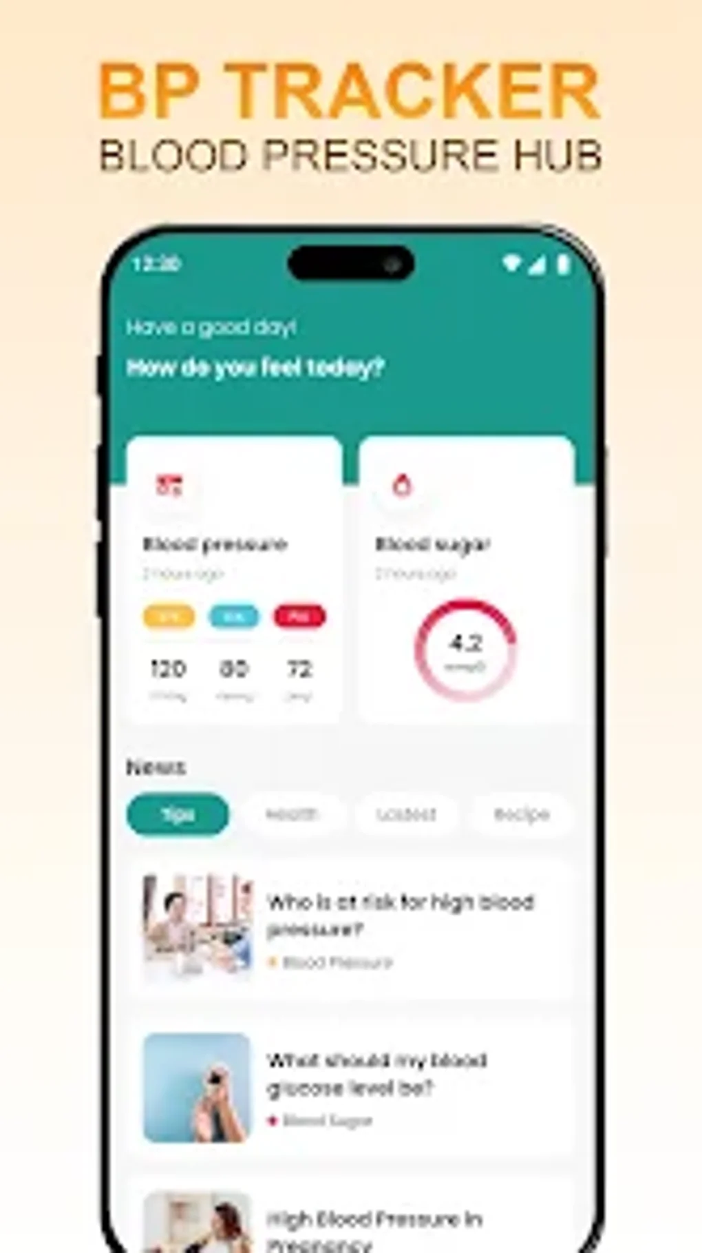 Android için Blood Pressure: BP Tracker - İndir