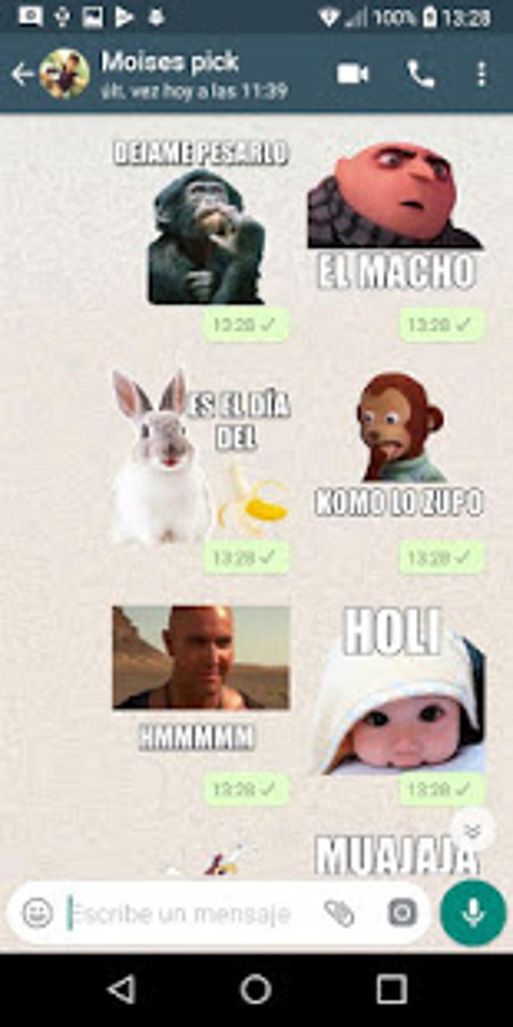 Stickerts WASticker Memes Momazos 3 para Android - Descargar