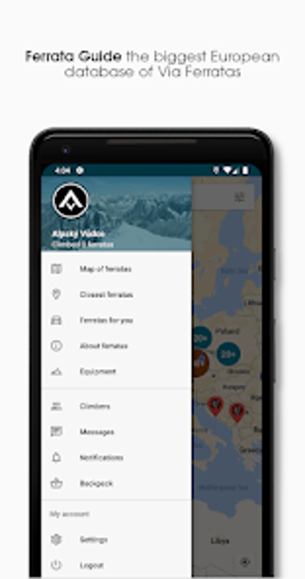 Android 용 FerrataGuide: Ferrata database - 다운로드