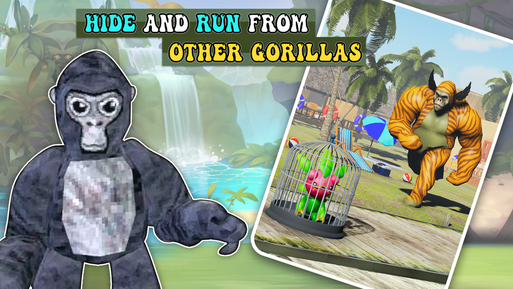Gorilla Hide And Seek Tag Game for iPhone - Download