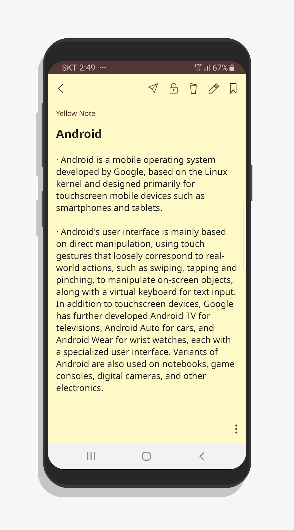 YellowNote - Notepad Notes APK for Android - Download
