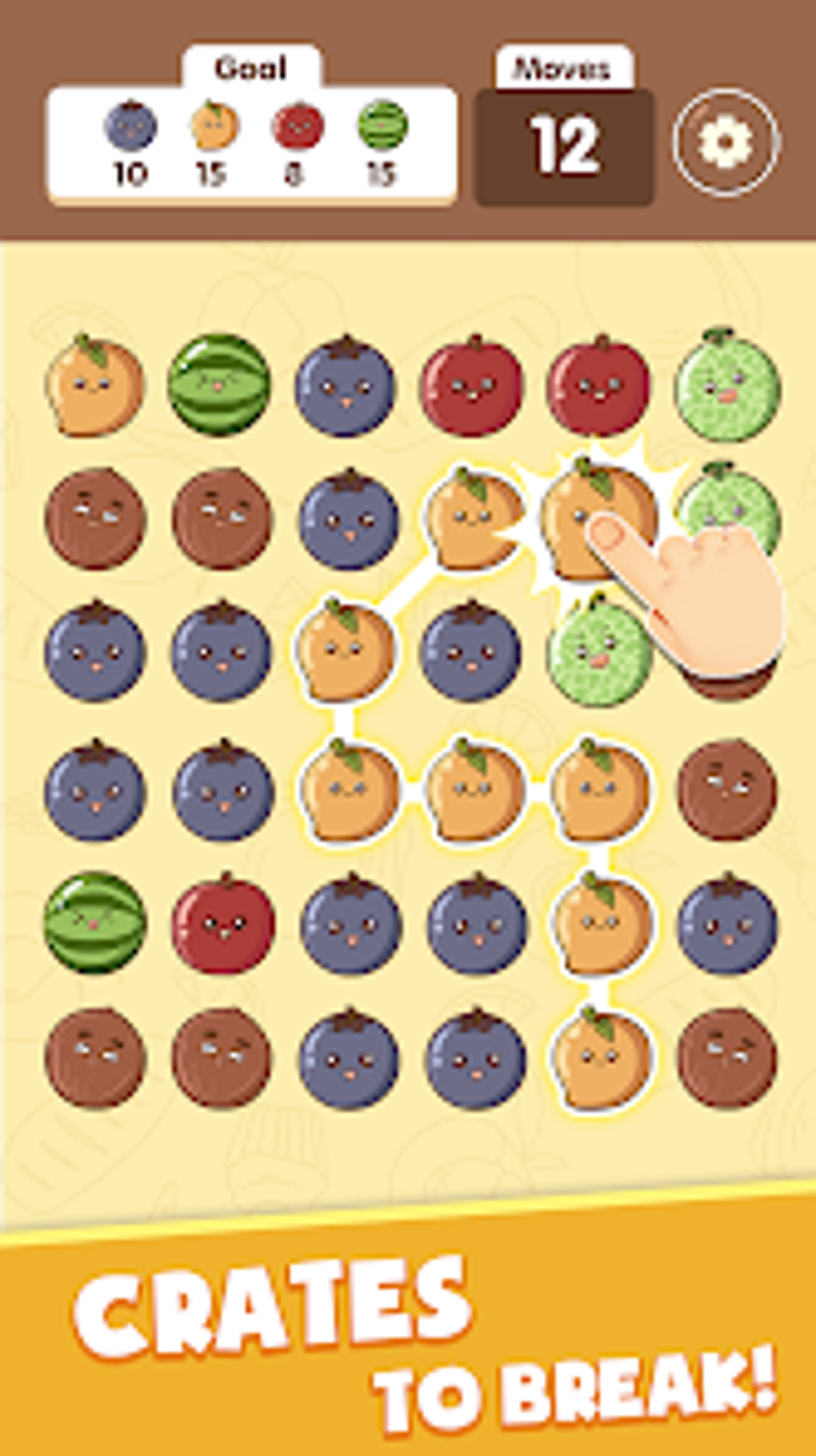 Android için Collect Fruit: Match Them All - İndir