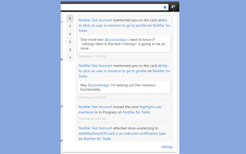 Notifier for Trello Google Chrome 용 - 확장 프로그램 다운로드