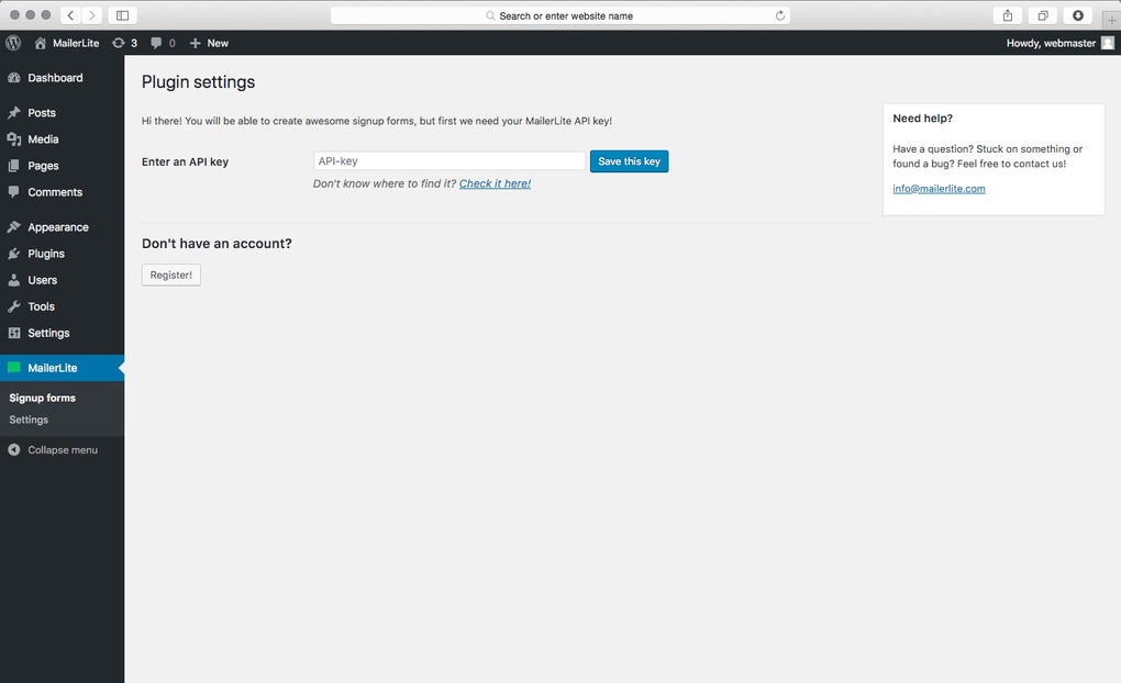 MailerLite 8211 Signup forms official for WordPress - Download