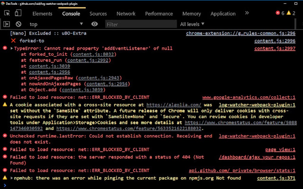 DevTools Theme: Pure Void para Google Chrome - Extensión Descargar