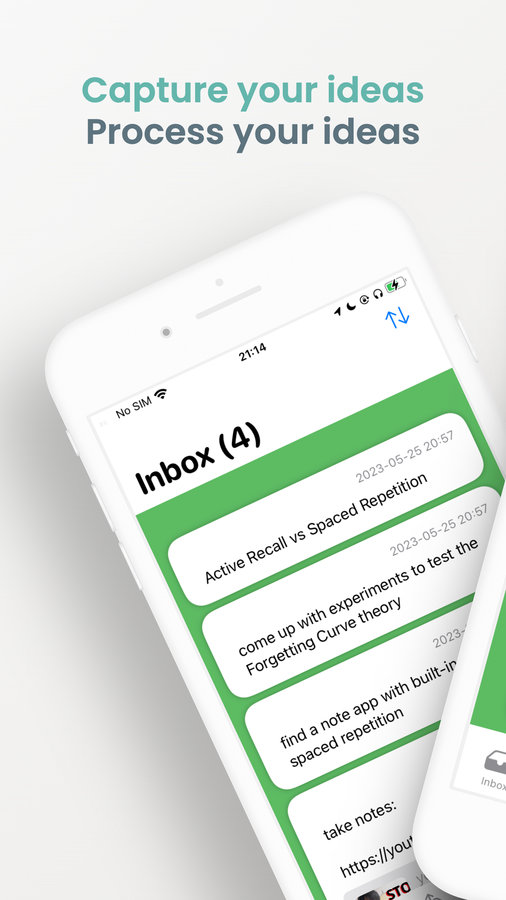 Capture Process: GTD Inbox pour iPhone - Télécharger