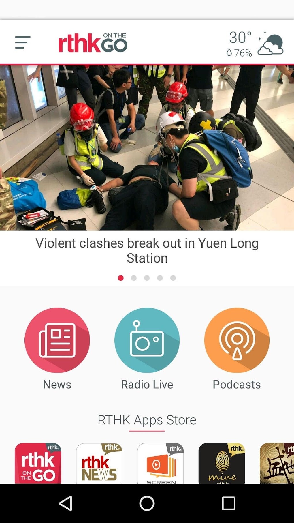 RTHK On The Go APK para Android - Descargar