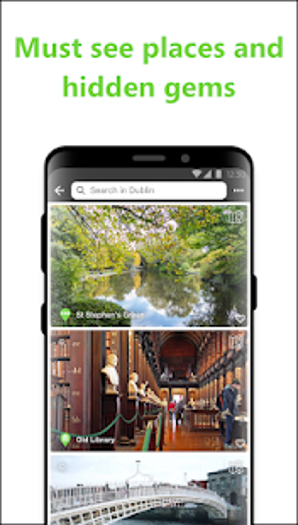 Dublin SmartGuide - Audio Guide Offline Maps APK สำหรับ Android - ดาวน์โหลด