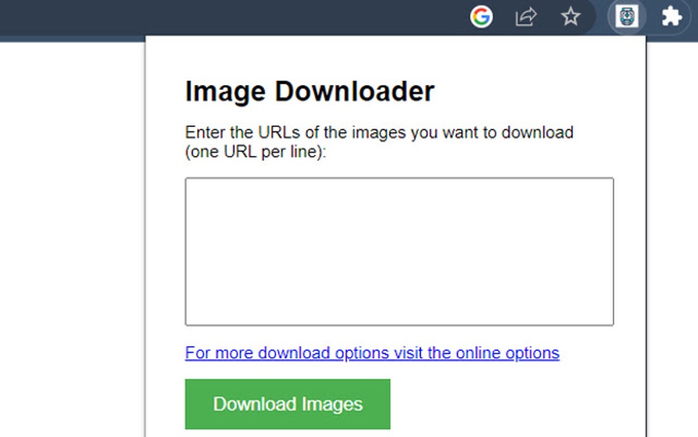 Image Downloader Google Chrome 용 - 확장 프로그램 다운로드