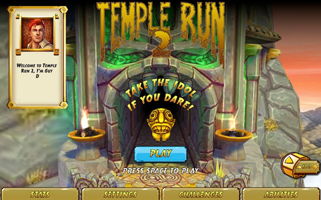 Temple Run 2 Google Chrome 용 - 확장 프로그램 다운로드