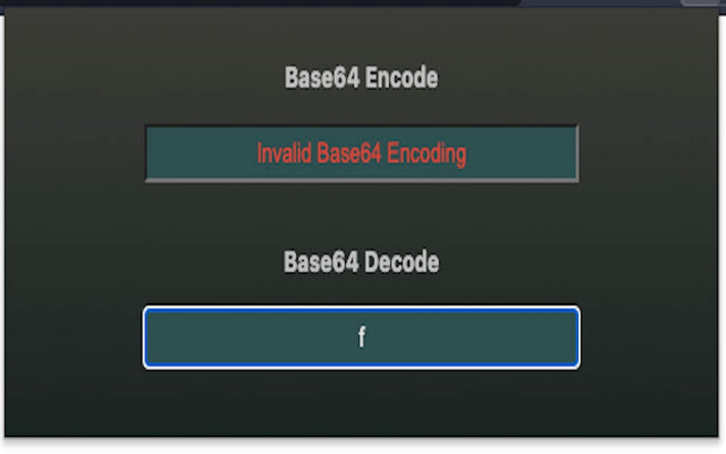 Base64 Encoding/Decoding for Google Chrome - Extension Download Base64 Encoding/Decoding for Google Chrome - Extension Download