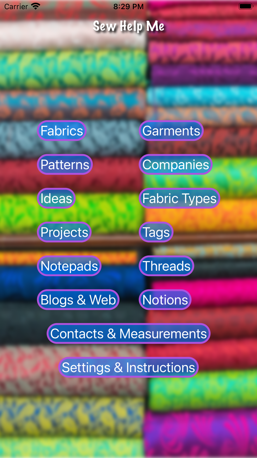 Sew Help Me для iPhone — Скачать