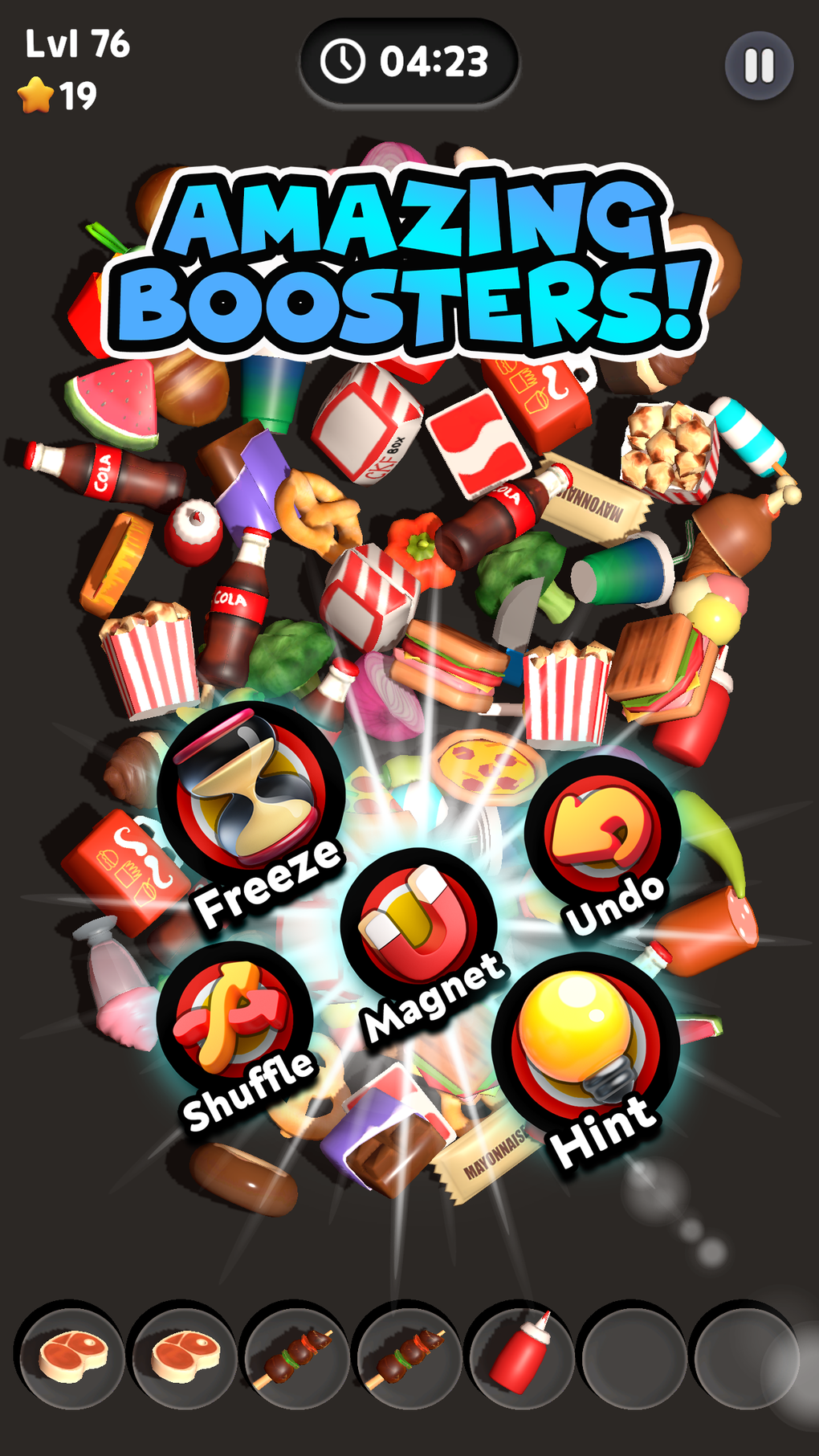 Food Match 3D: Tile Puzzle para iPhone - Descargar