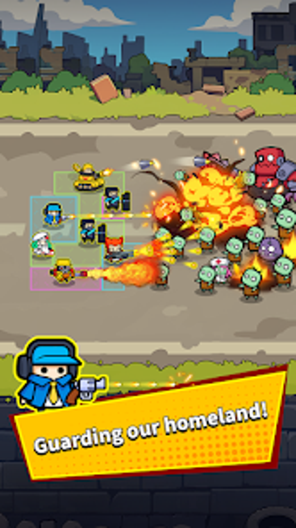 Zombie DefenseBag Merge para Android - Descargar