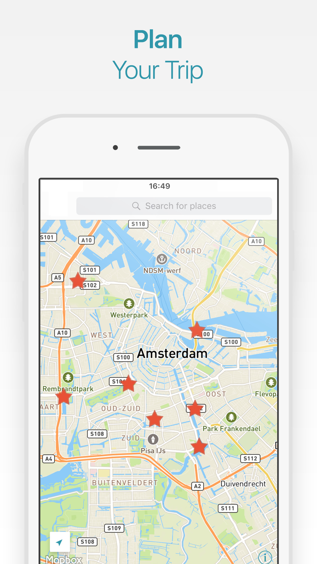 Amsterdam Travel Guide Map for iPhone - Download