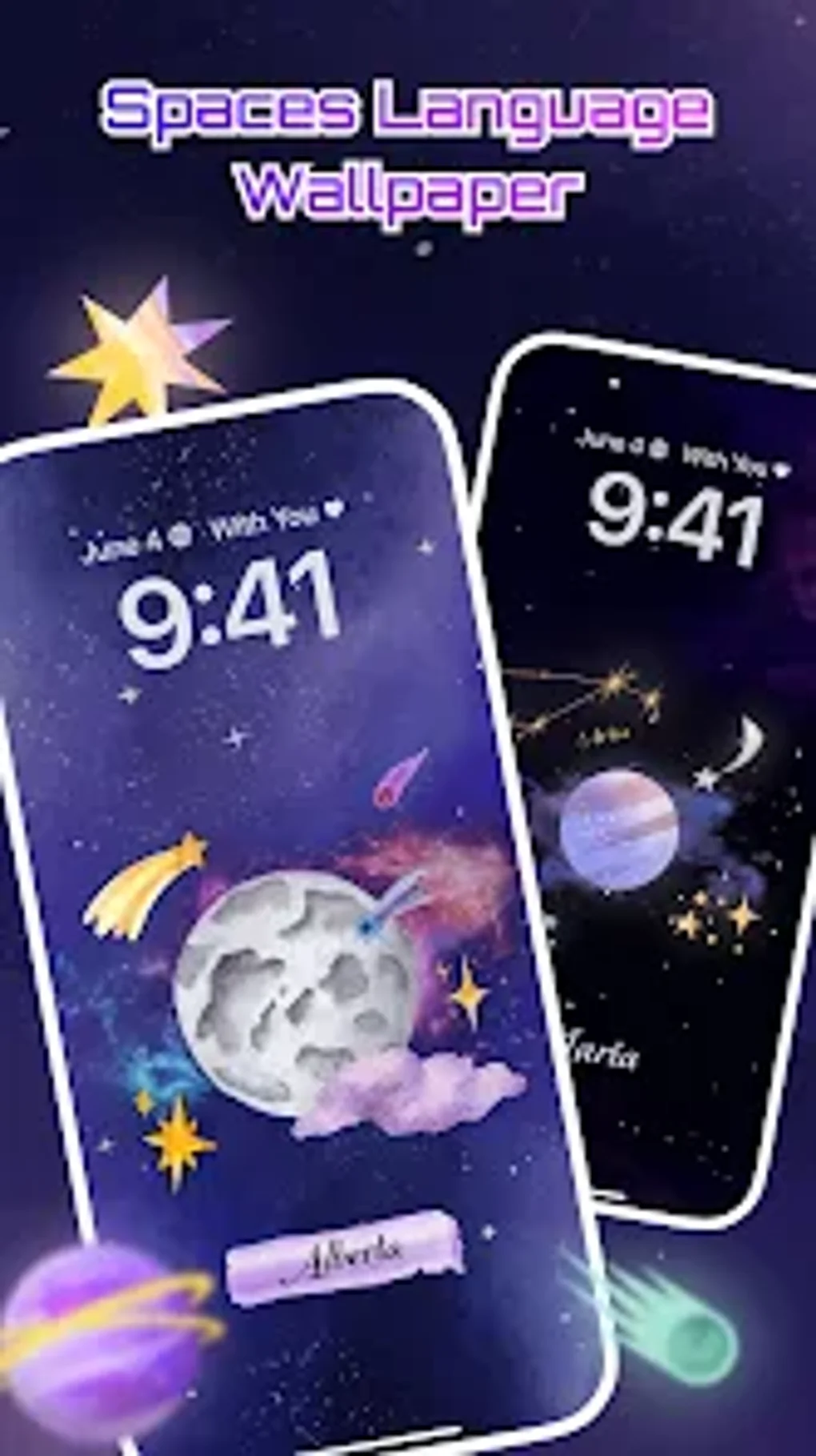 Spaces Language Wallpaper para Android - Descargar