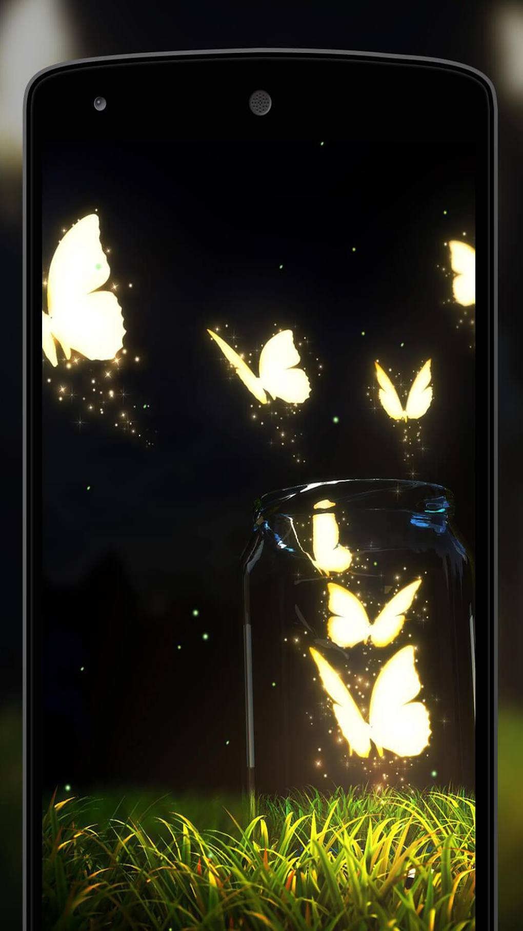 Fireflies Lock Screen for Android - Download