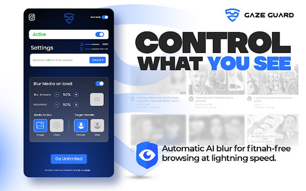Gaze Guard Media Detector for Google Chrome - Extension Download