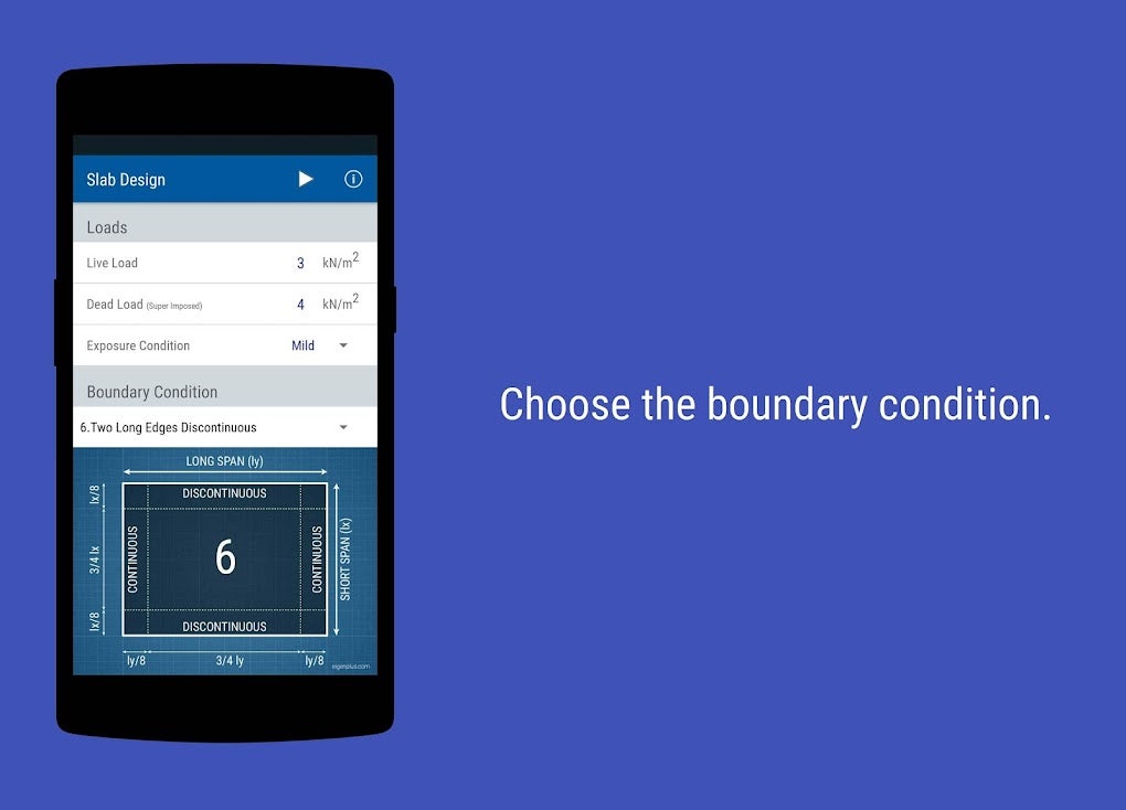 RCC Slab Design - Civil Engine APK for Android - Download