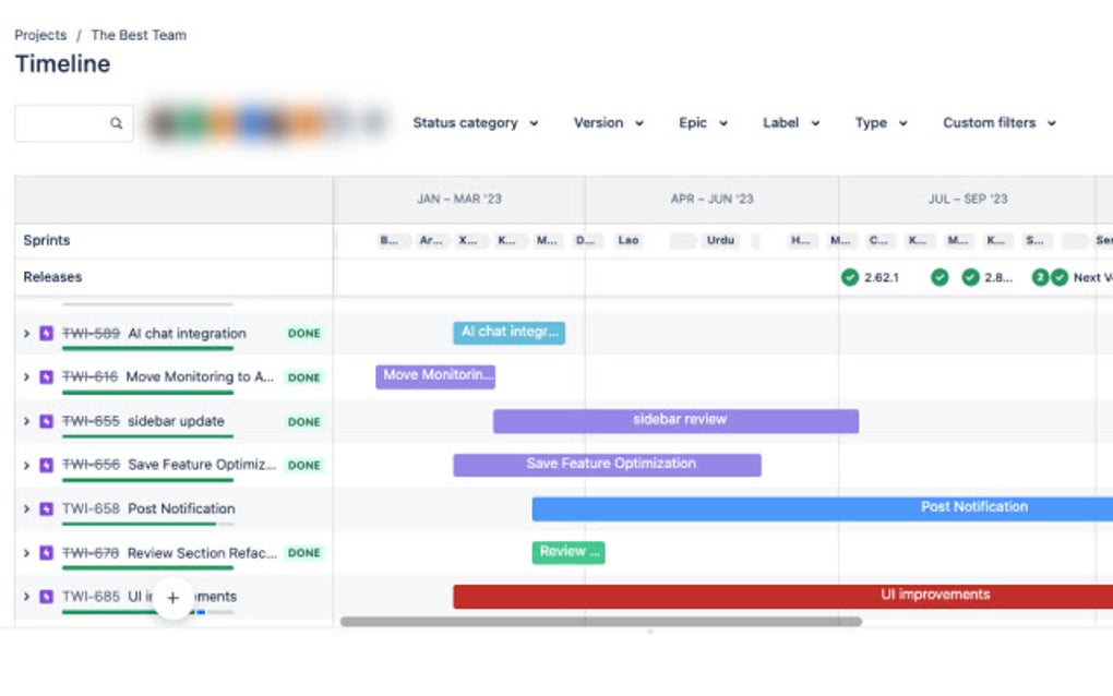 Show Jira Epic Title on Timeline for Google Chrome - Extension Download