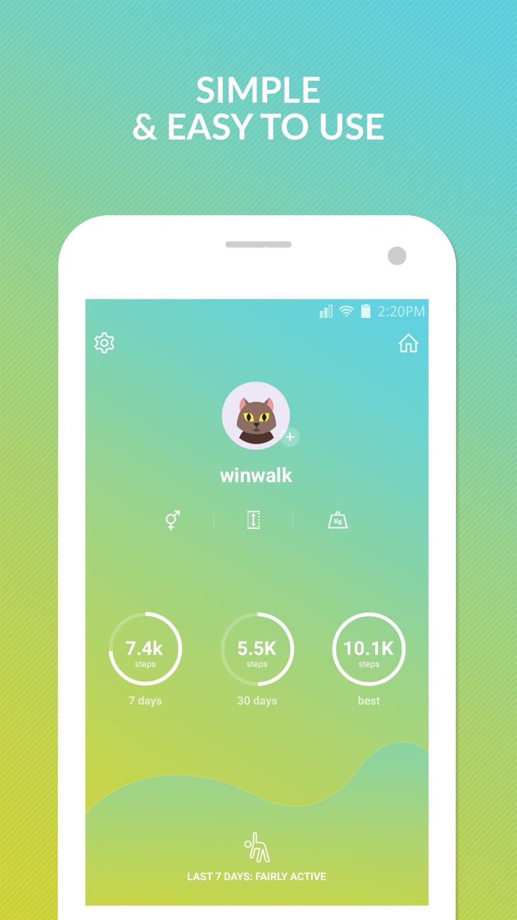 winwalk - rewards for walking per Android - Download