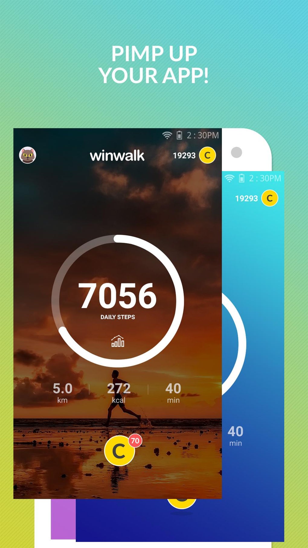 winwalk - rewards for walking per Android - Download
