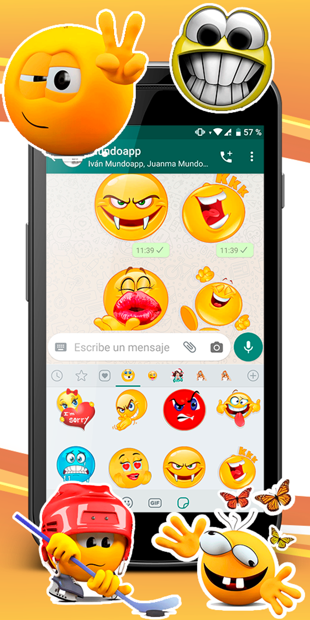 WASticker animated emojis para Android - Download