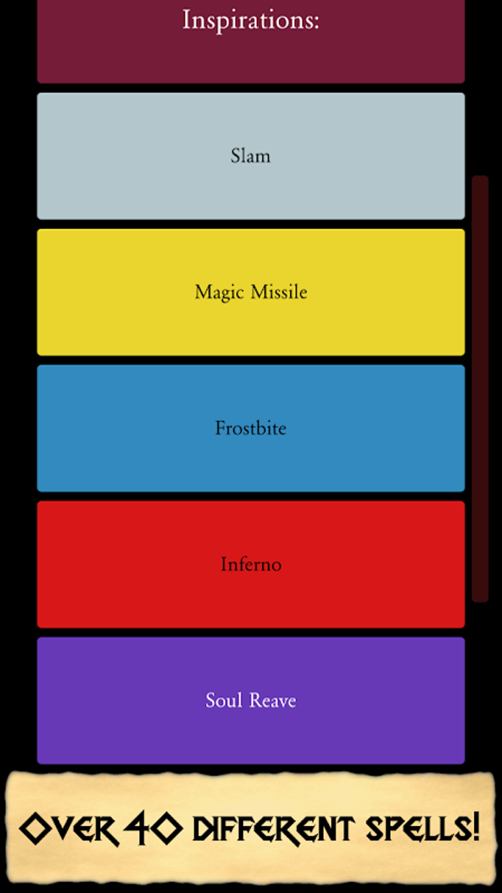 Mighty Mage - Epic Text Adventure RPG APK for Android - Download