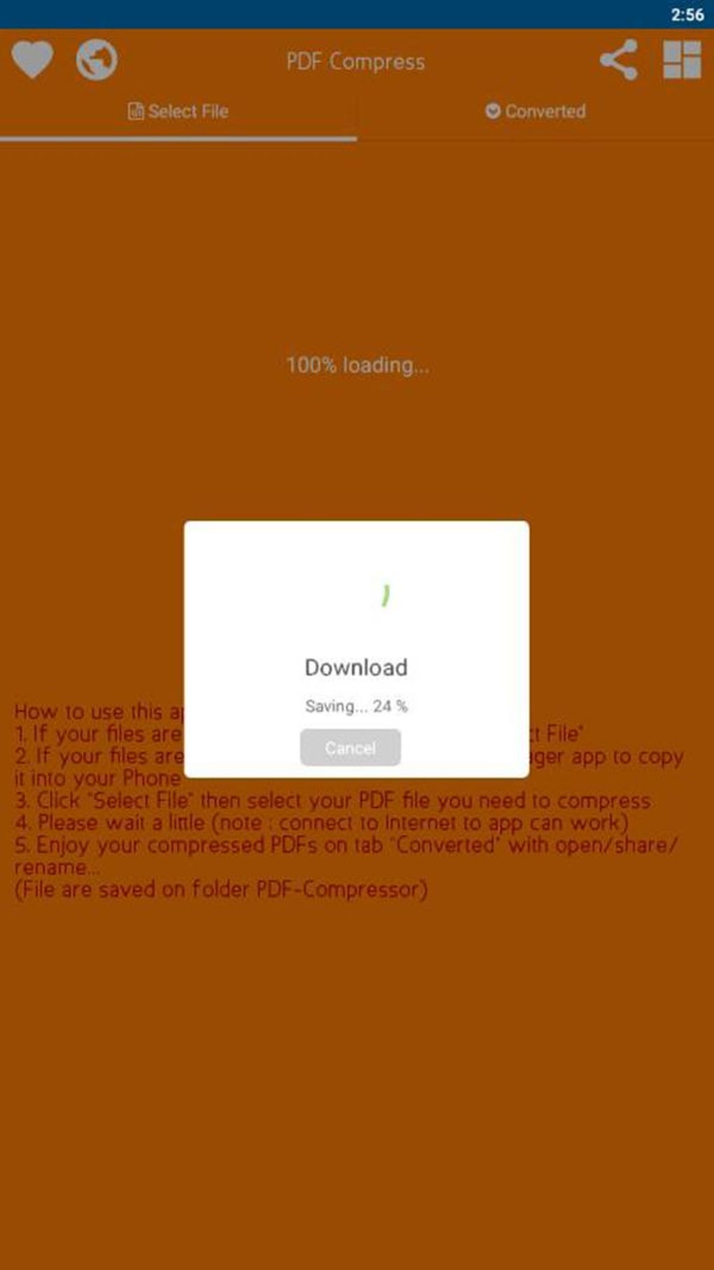 PDF Compressor Compress Pdf File Size APK Android 