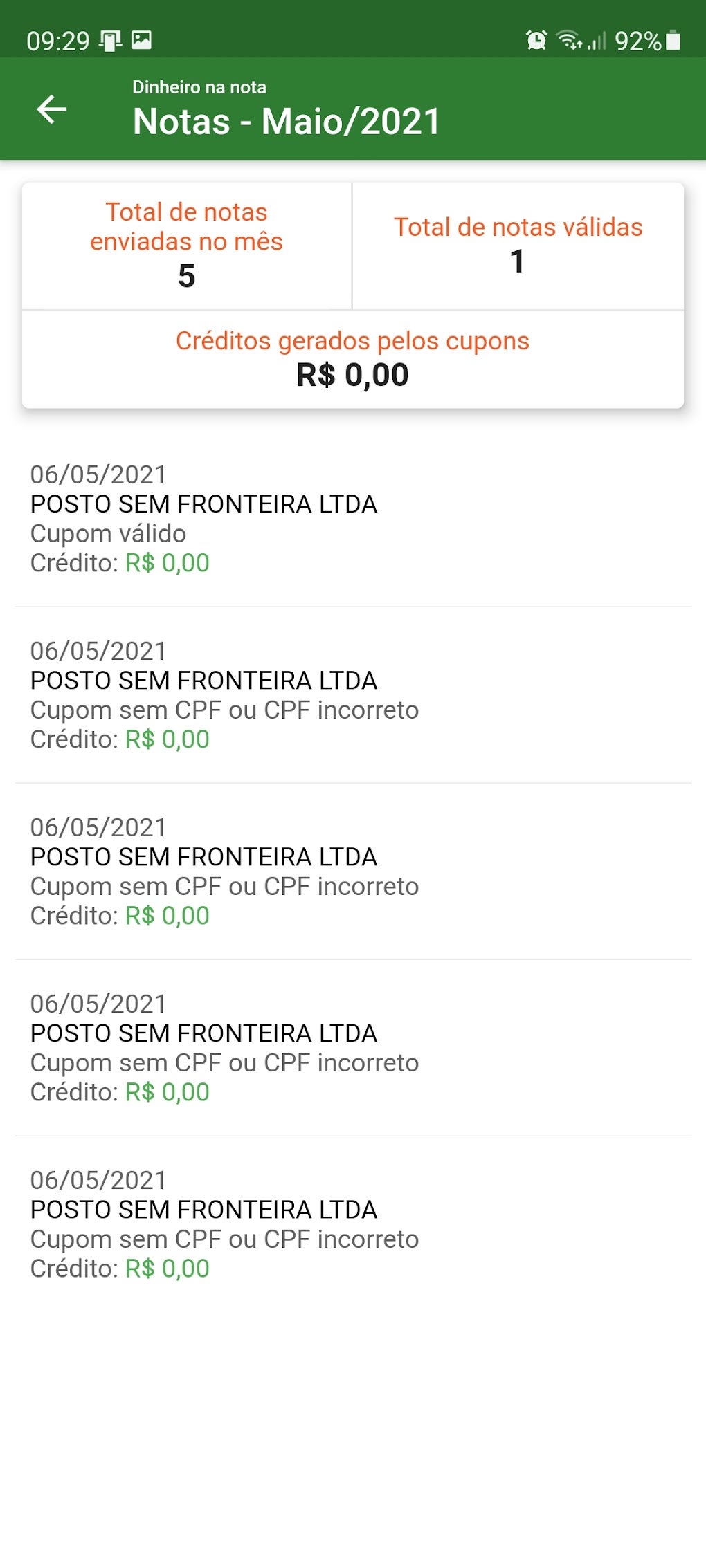 Dinheiro na Nota Cashback para Android - Download