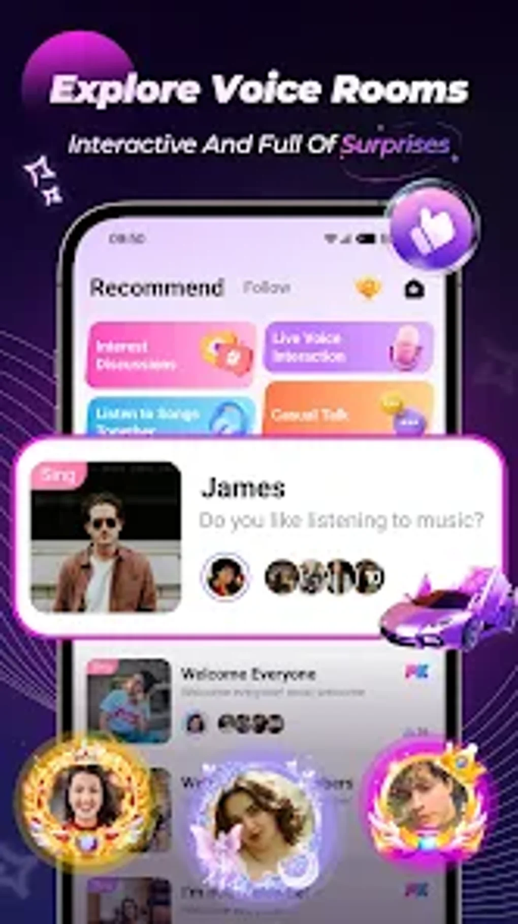 Felo Live Group Voice Chat สำหรับ Android - ดาวน์โหลด