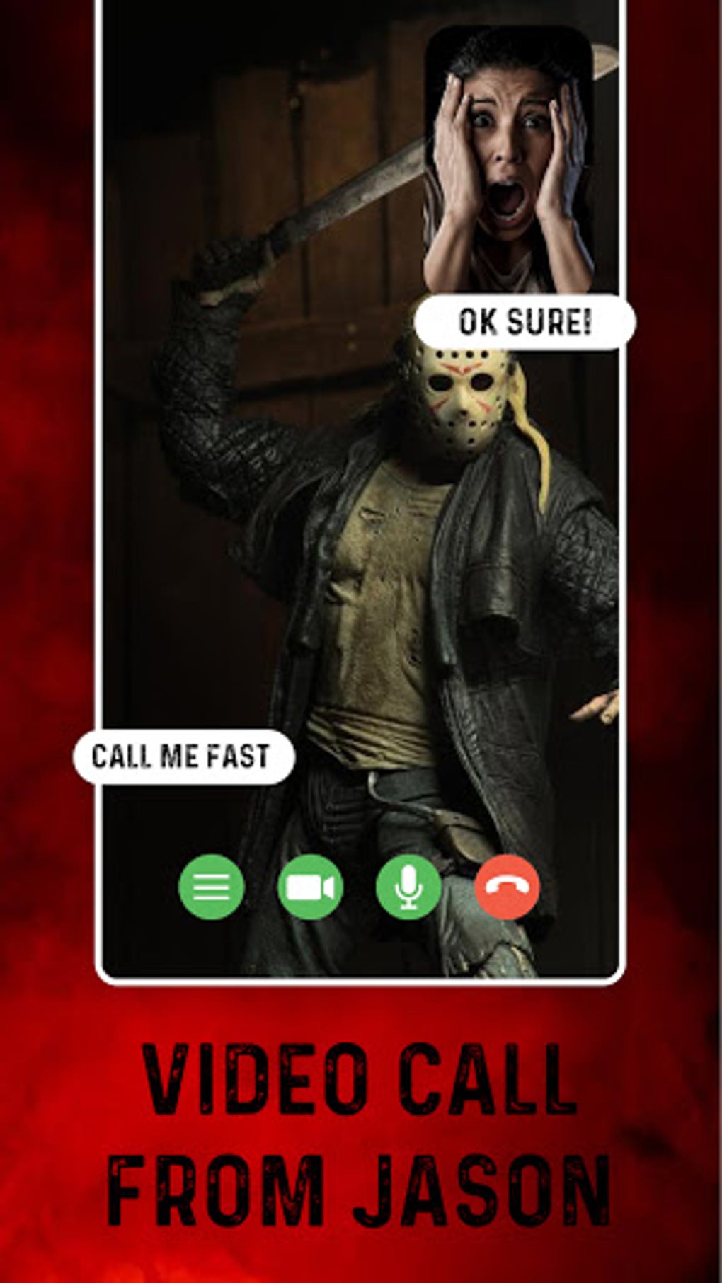 Jason Calling - Fake Friday 13 for Android - Download