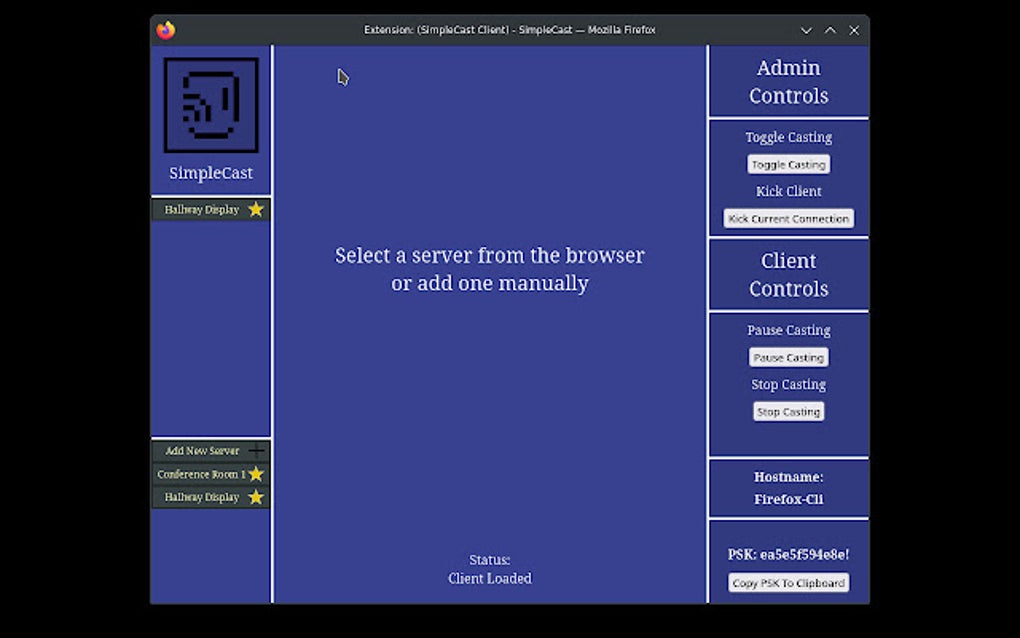 SimpleCast Client for Google Chrome - Extension Download