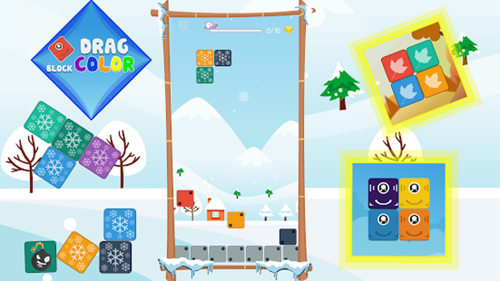Drag Block Color : Puzzle Game for Android - Download