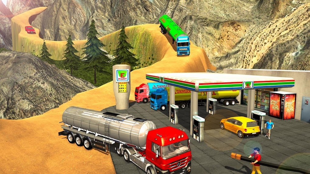 Oil Tanker Truck Transporter Driving Simulator para Android - Download
