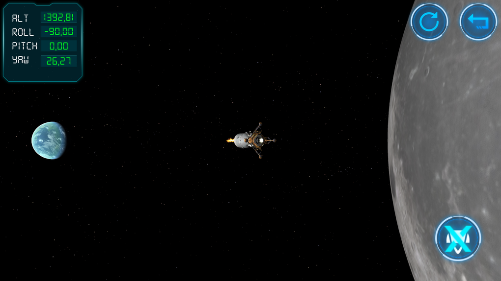 Moon Lander 3D for iPhone - Download