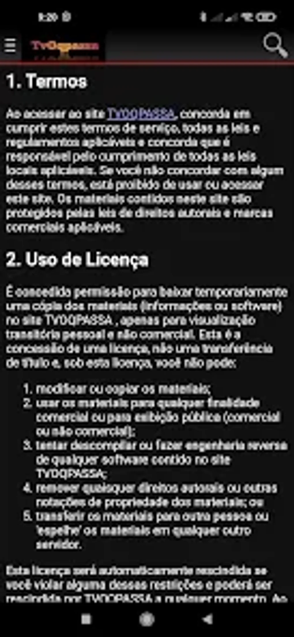 Ver Tv online for Android - Download