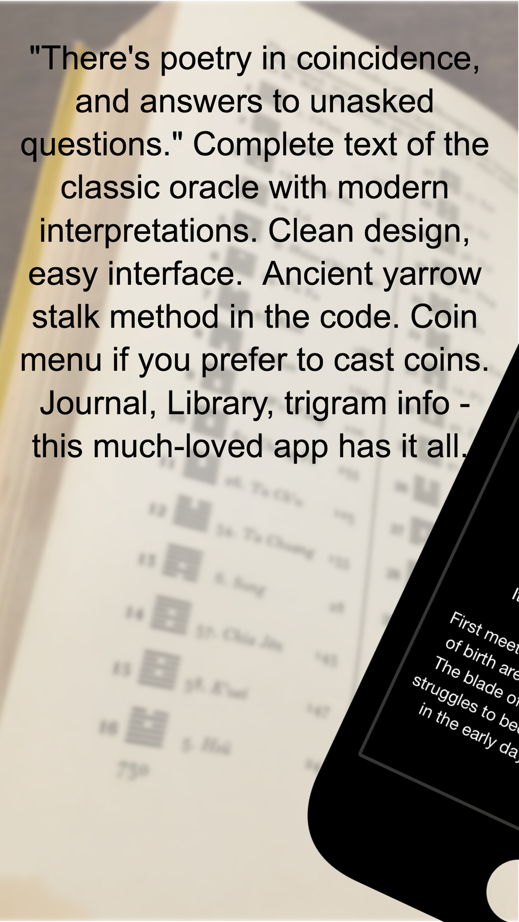 I-Ching App of Changes for iPhone - Download