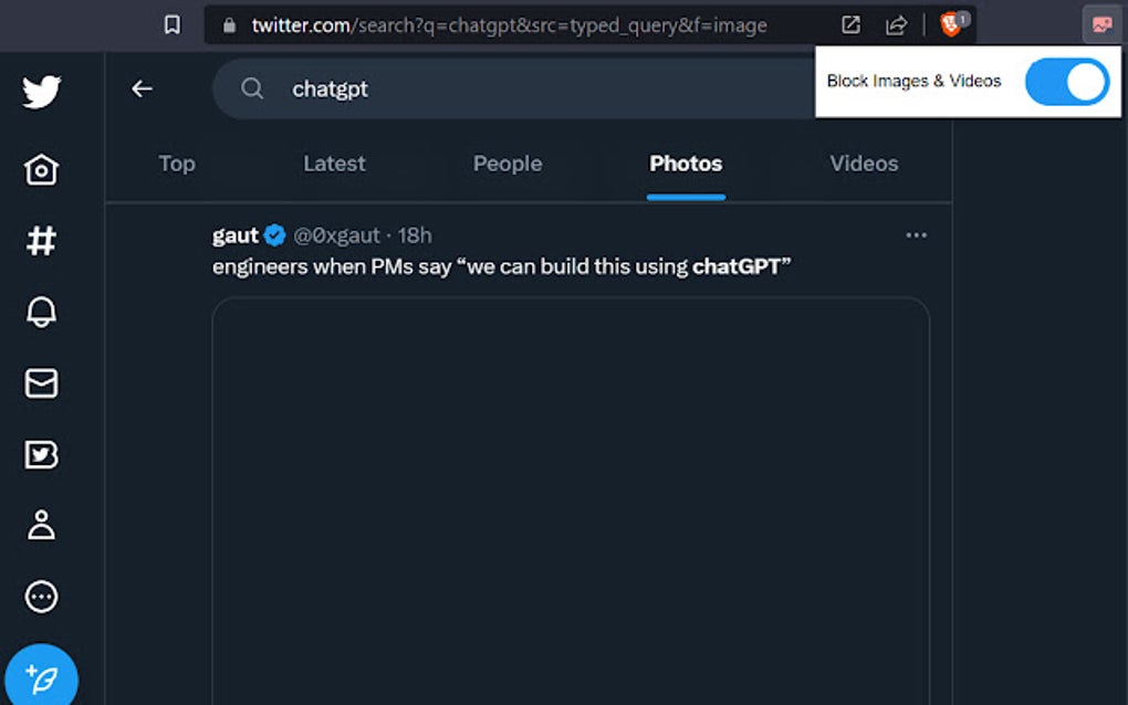 Image and Video Blocker for Google Chrome - Extension Download