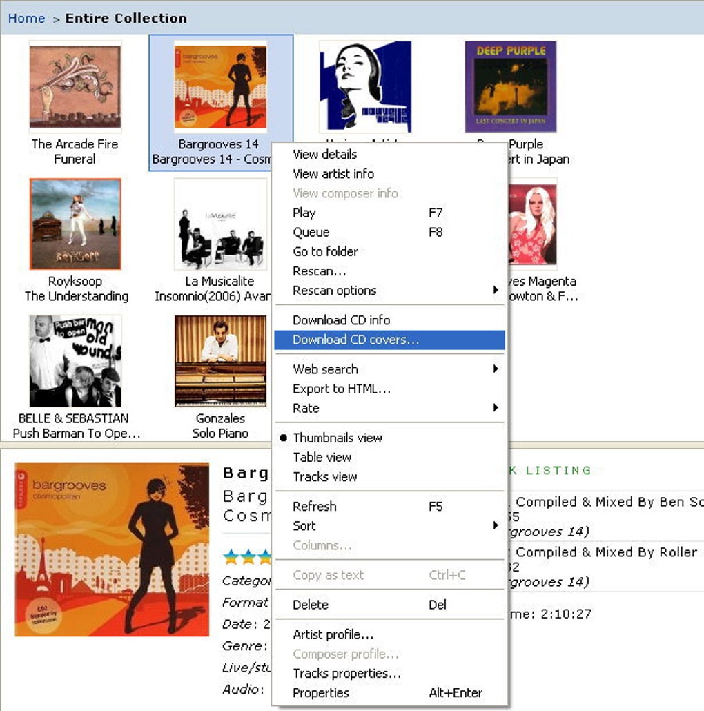 OrangeCD Catalog - Download