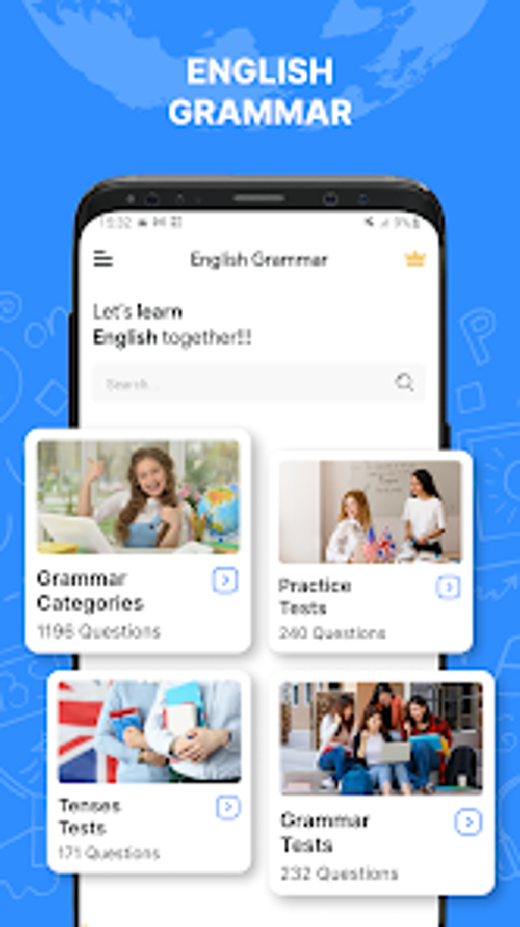 English Grammar Practice Skill สำหรับ Android - ดาวน์โหลด